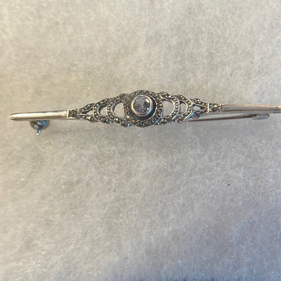 Jewelry | Vintage Art Deco Marcasite Pin | Poshmark